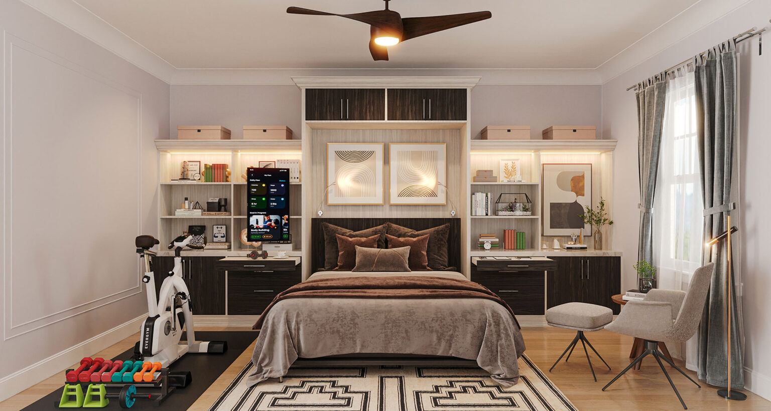 Wall Beds Transform Spaces Into Flex Rooms